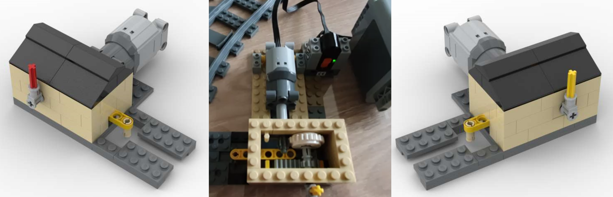 LEGO Wissel met PF motor – knutsel4home.nl